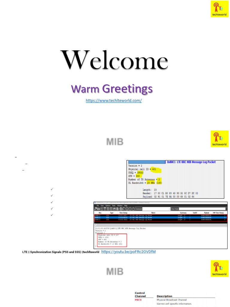 Understanding MIB in LTE Networks | PDF | Modulation | Bit