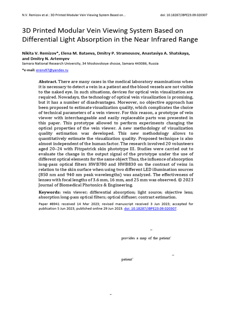 5 CC 1 | PDF | Infrared | Light Emitting Diode