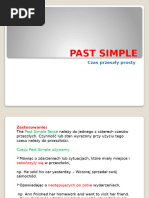 Past Simple - Tabelka | PDF