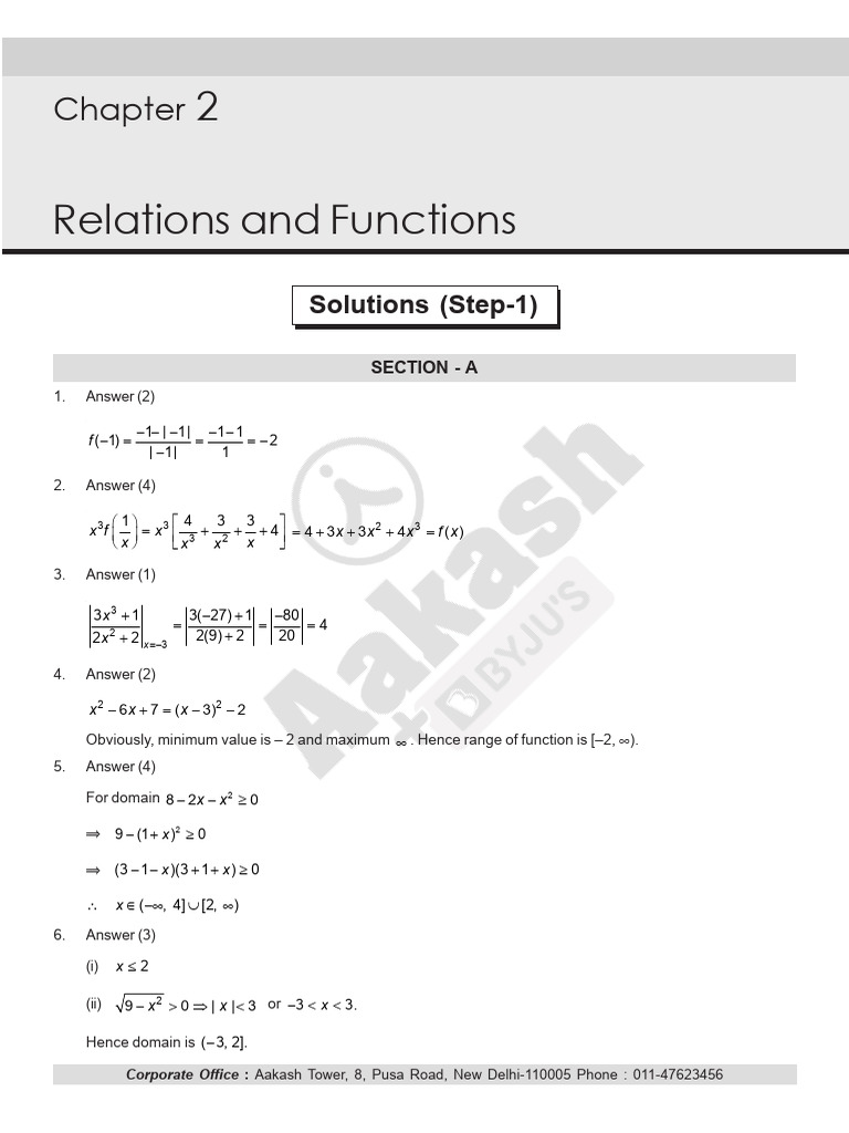 CLS ENG 23 24 XI Mat Target 1 Level 1 Chapter 2 | PDF | Area | Mathematical Objects