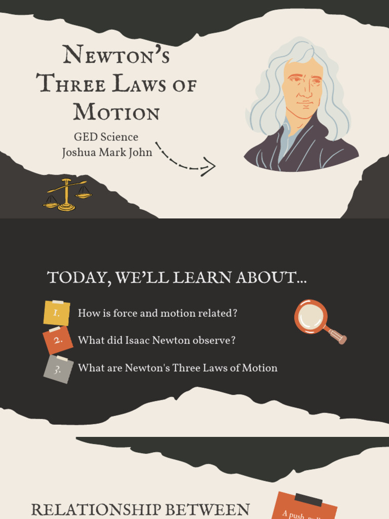 L23 Newton's Laws | PDF | Force | Inertia