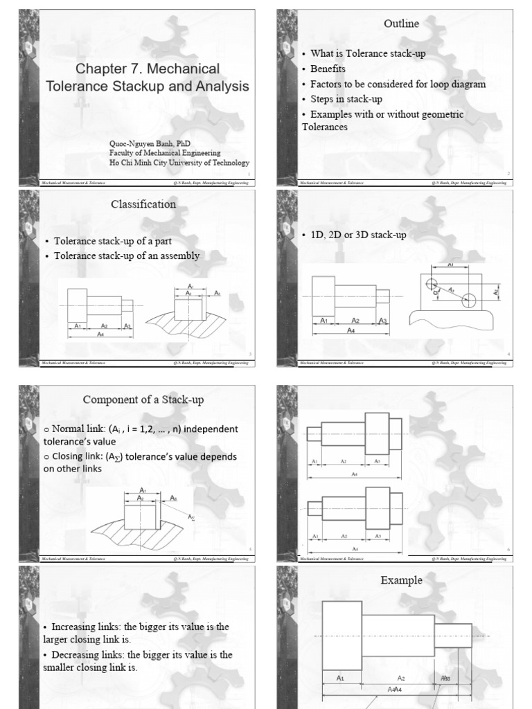 Understanding Tolerance Stack Numbers | PDF | Engineering Tolerance ...