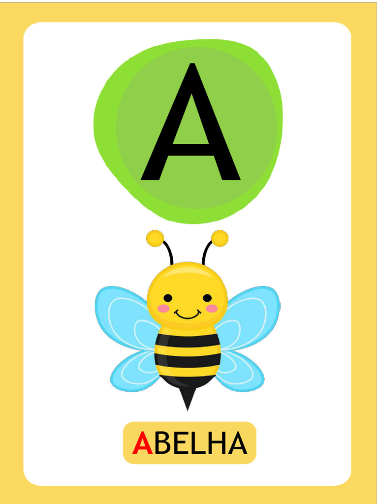 Alfabeto Ed Infantil 2025 | PDF