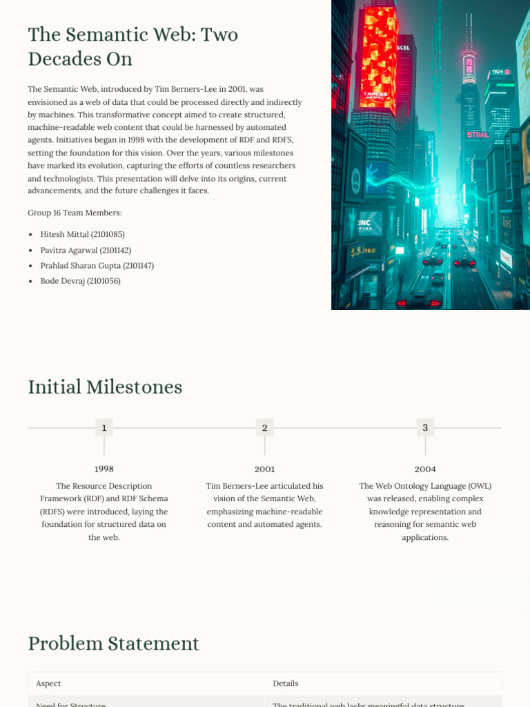 The Semantic Web Two Decades On | PDF | Semantic Web | Resource Description Framework