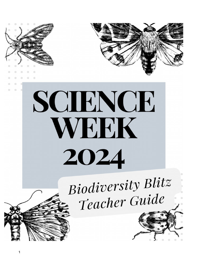 Science Week 2024 - Teacher Guide + Key | PDF | Fly | Lepidoptera