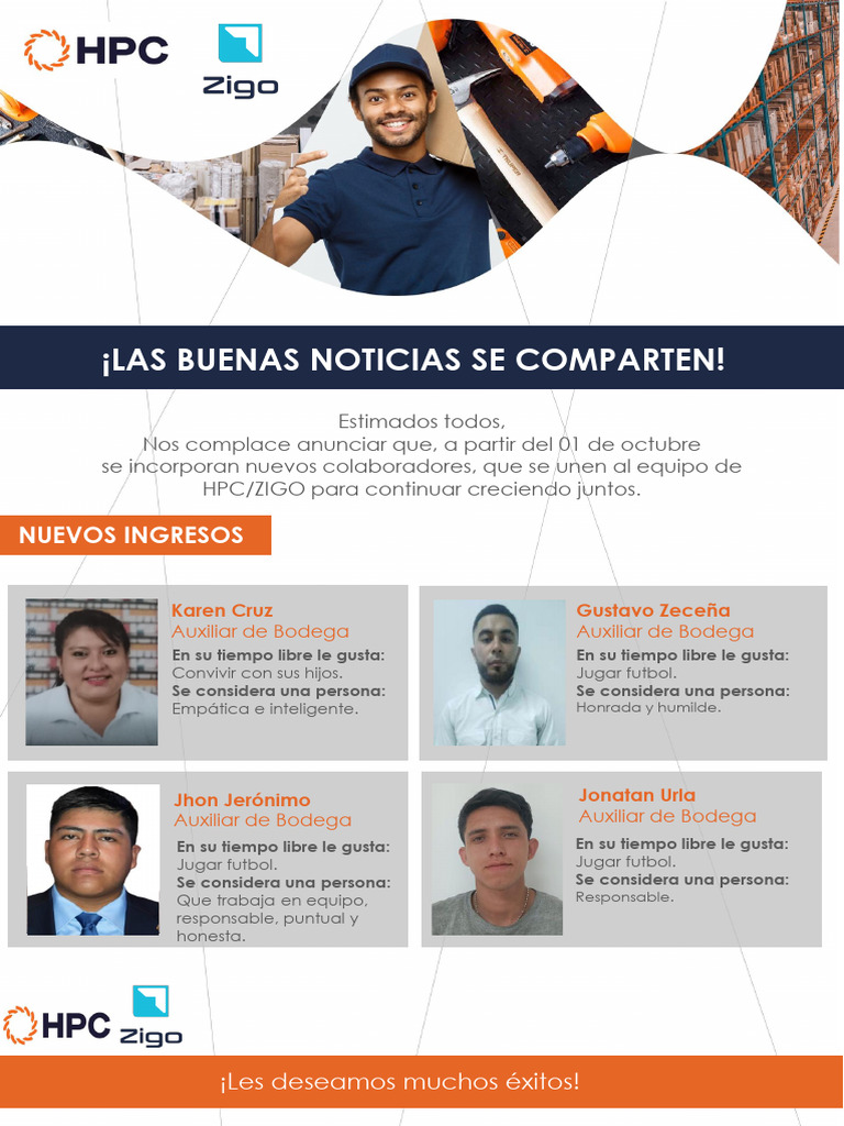 Boletín HPC ZIGO Formato Buenas Noticias-3 | PDF