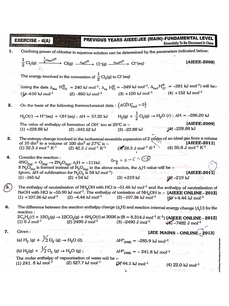 Thermo jee (1) | PDF