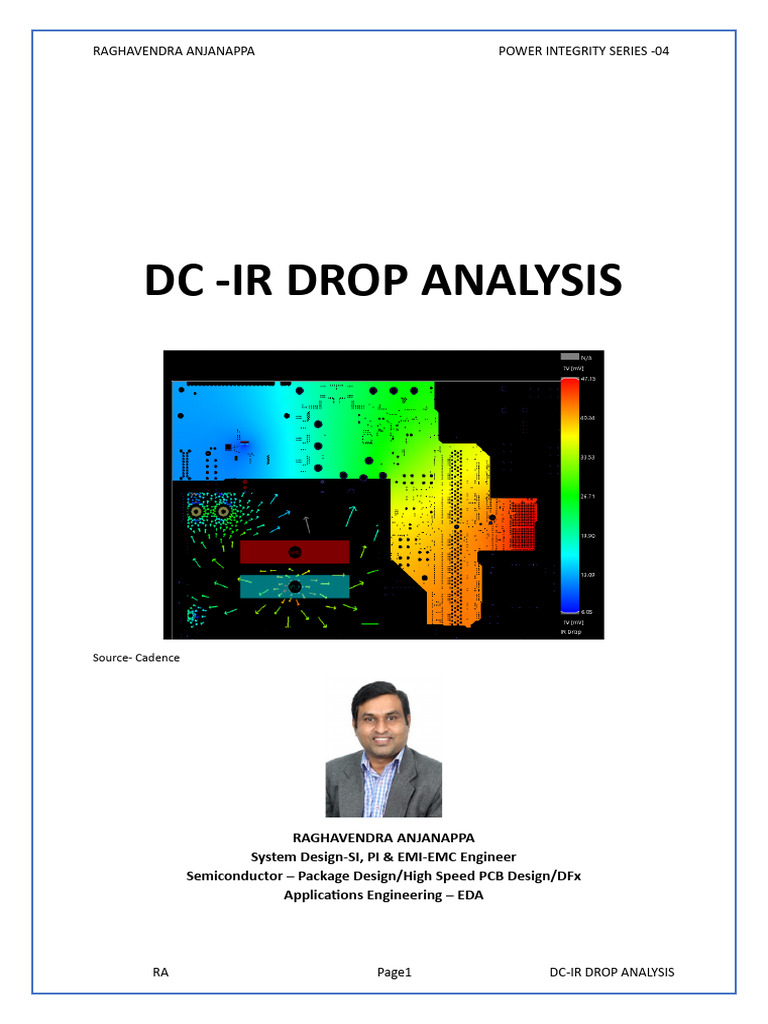 DC IR Drop Analysis 1691057965 | PDF | Resistor | Electrical Impedance