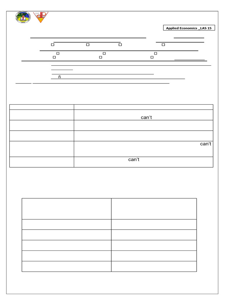 APPLIED ECON LAS15_NEW EFFECT OF HIGH TAXES ON BUSINESS | PDF