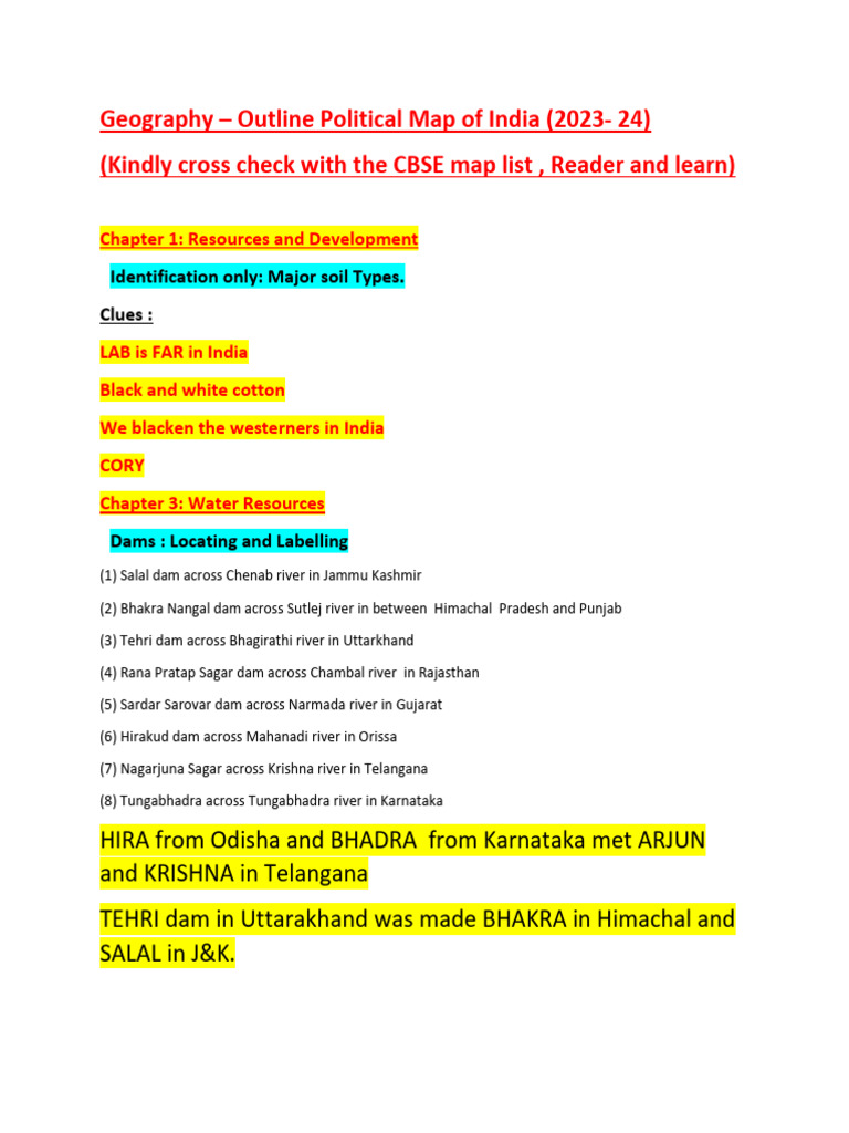 Map answers - Clues (1) (1) | PDF