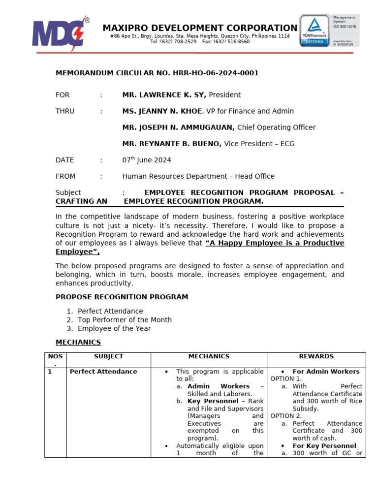 Rewards and Recognition | PDF | Economies | Social Psychology