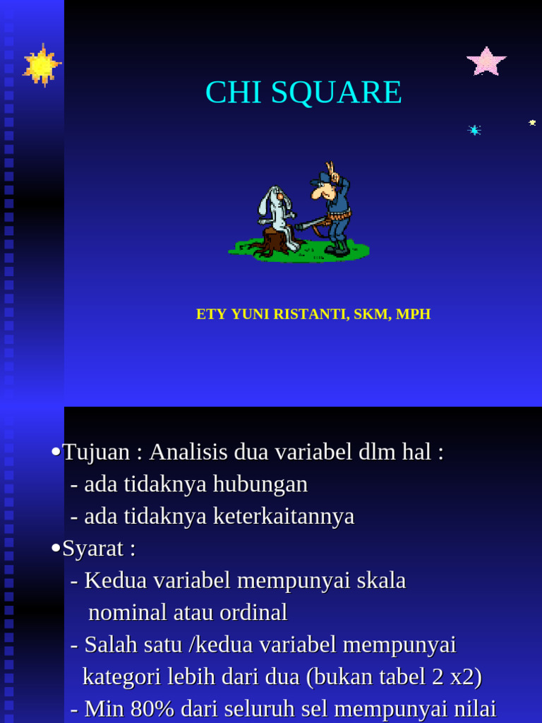 Statistik Chi Square | PDF