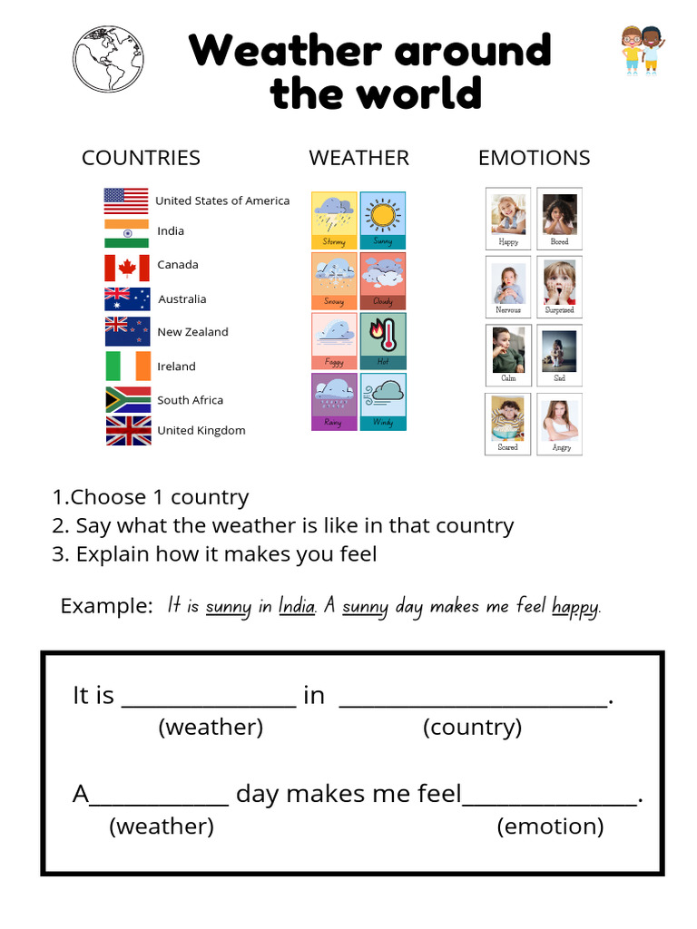 weather around the world | PDF