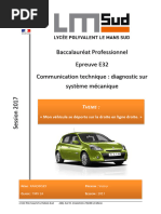 Trame Dossier E32 Bac MV 2025 | PDF