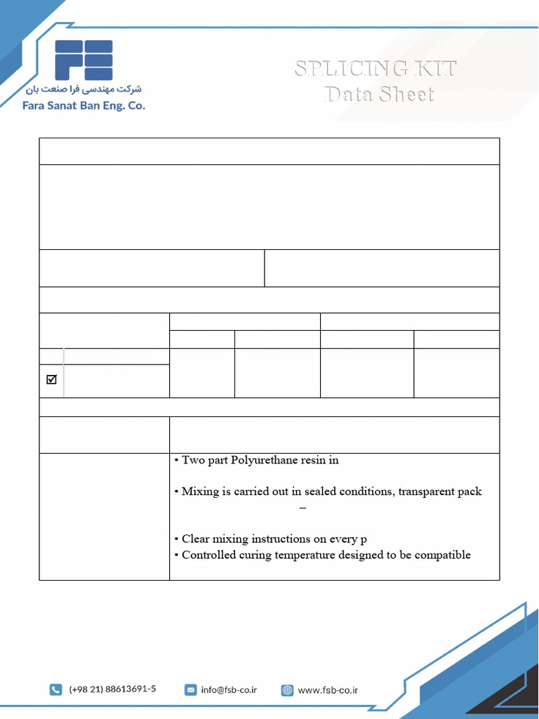 Splicing Kit | PDF | Polyvinyl Chloride | Electrical Connector