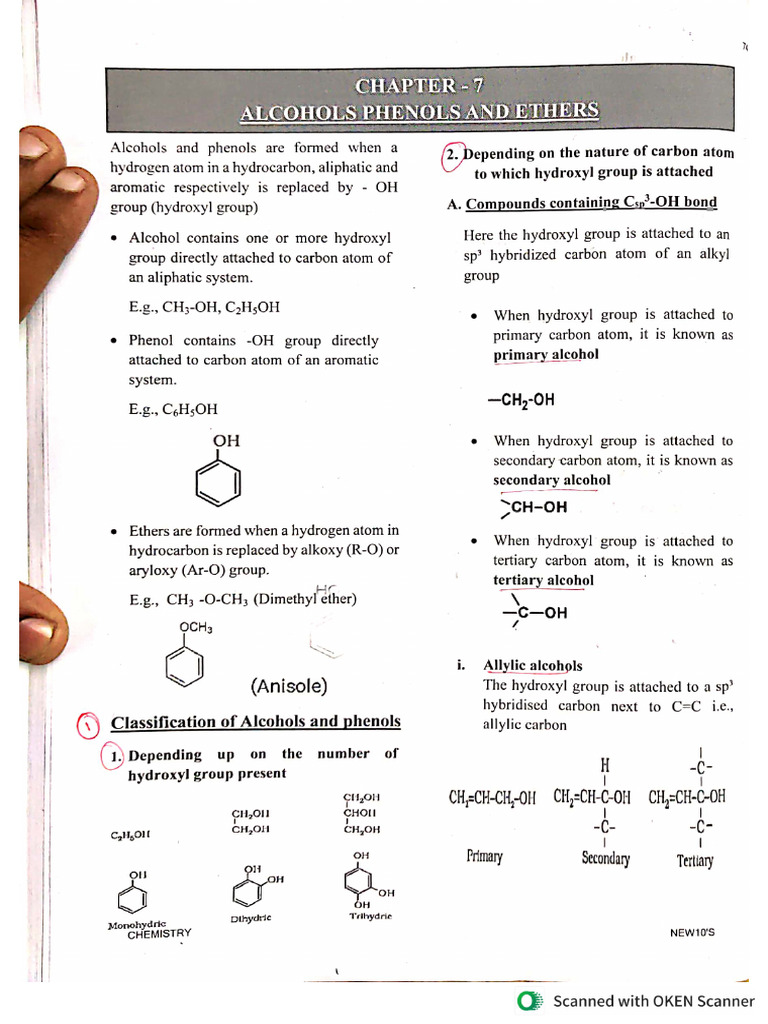 XII - Chem - Chap 7 - Marked Note | PDF