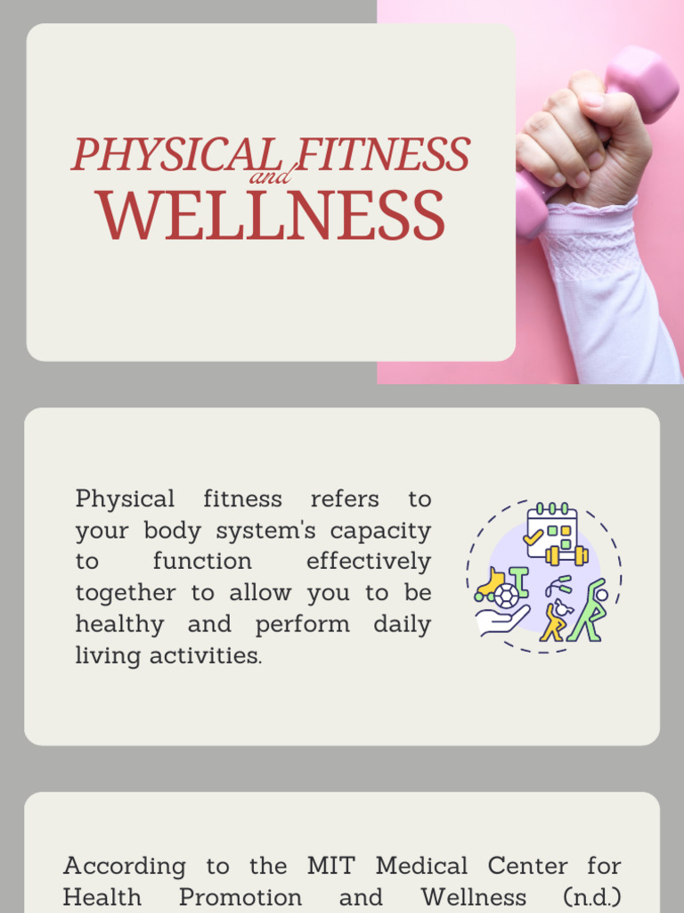 Group 1 Physical Fitness Welness | PDF | Physical Fitness | Psychology