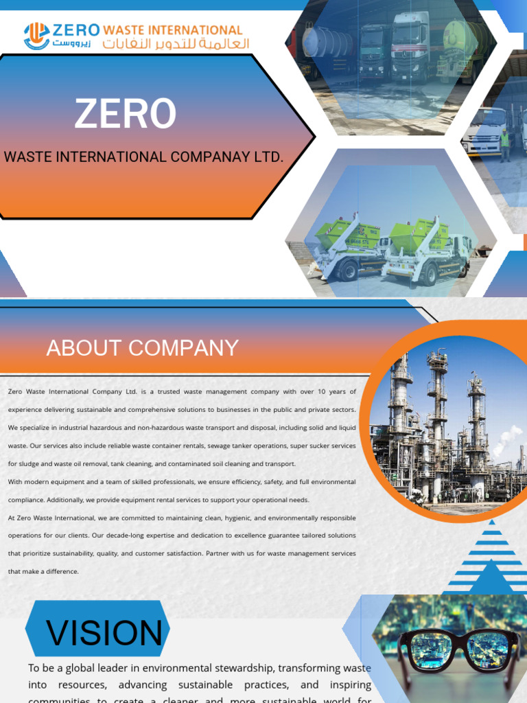 ZERO WASTE PROFILE-Ver2 | PDF | Waste | Waste Management