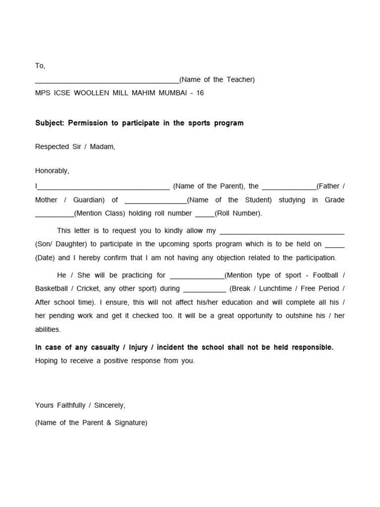 Consent Letters | PDF