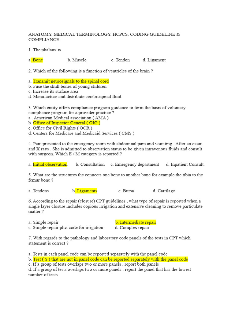 CPC Anatomy, MEd Term, Coding Guidelines, HCPCS An - 241130 - 085027 | PDF | Cancer | Colorectal ...