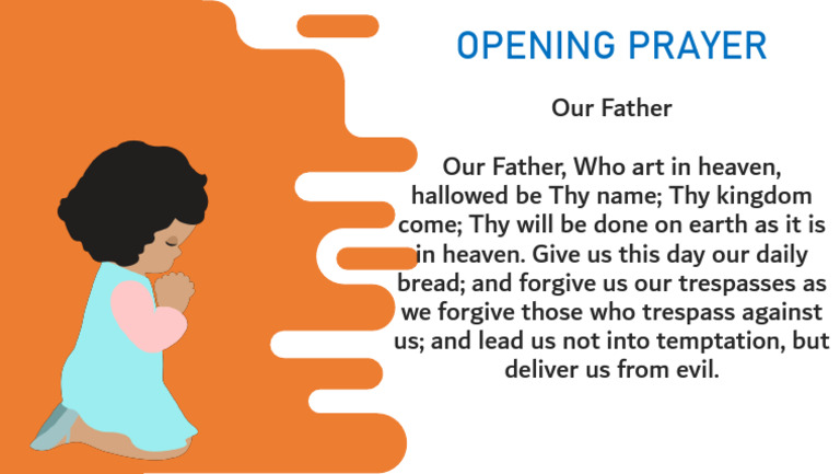 Opening Prayer: Our Father | PDF
