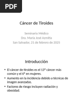 CLASIFICACION Ca TIROIDES | PDF