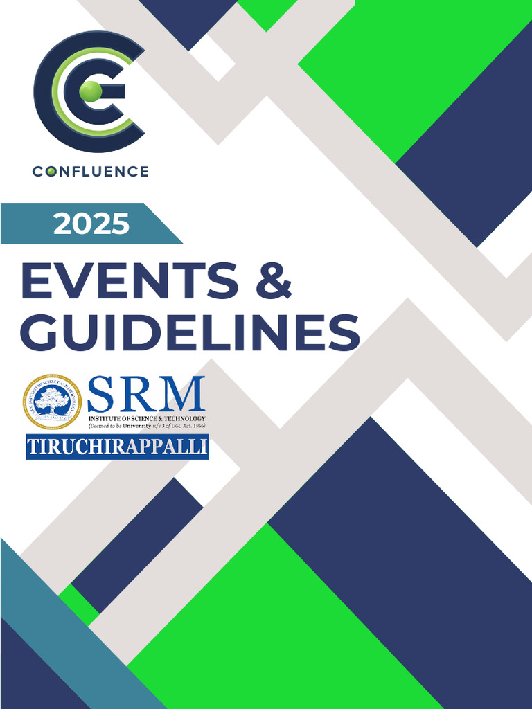 Confluence 2K25 Events & Guidelines PDF | PDF | Advertising