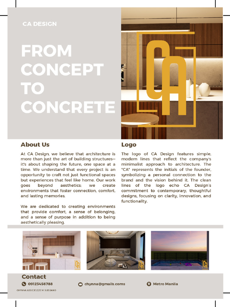 CA Design | PDF