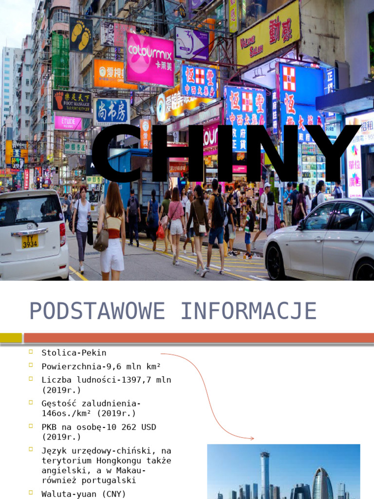 Chiny Prezentacja | PDF