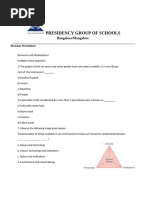 00 Geography Grade 11 Development Issues and Development Aid Worksheet ...