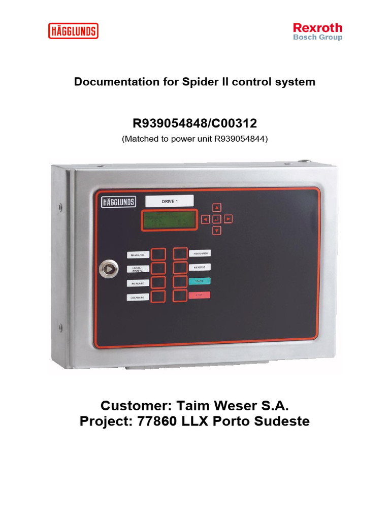 Spider II Control System Documentation | PDF | Digital Data | Parameter ...