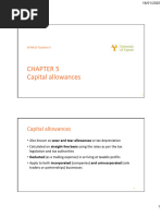 Capital A LlowancesZimbabwe Revenue Authority | PDF | Taxes | Economies
