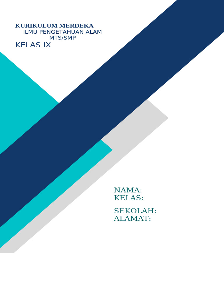 Cover Ipa Kelas 9 | PDF