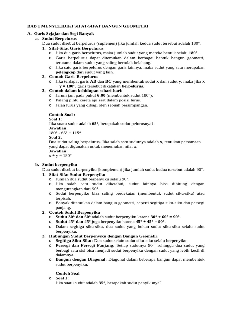 LKS MTK Kelas 8 | PDF