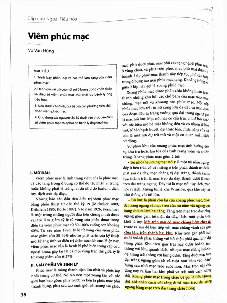 Viêm phúc mạc | PDF