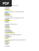 Lipids: 50 MCQs with Answers | PDF | Lipid | Fat