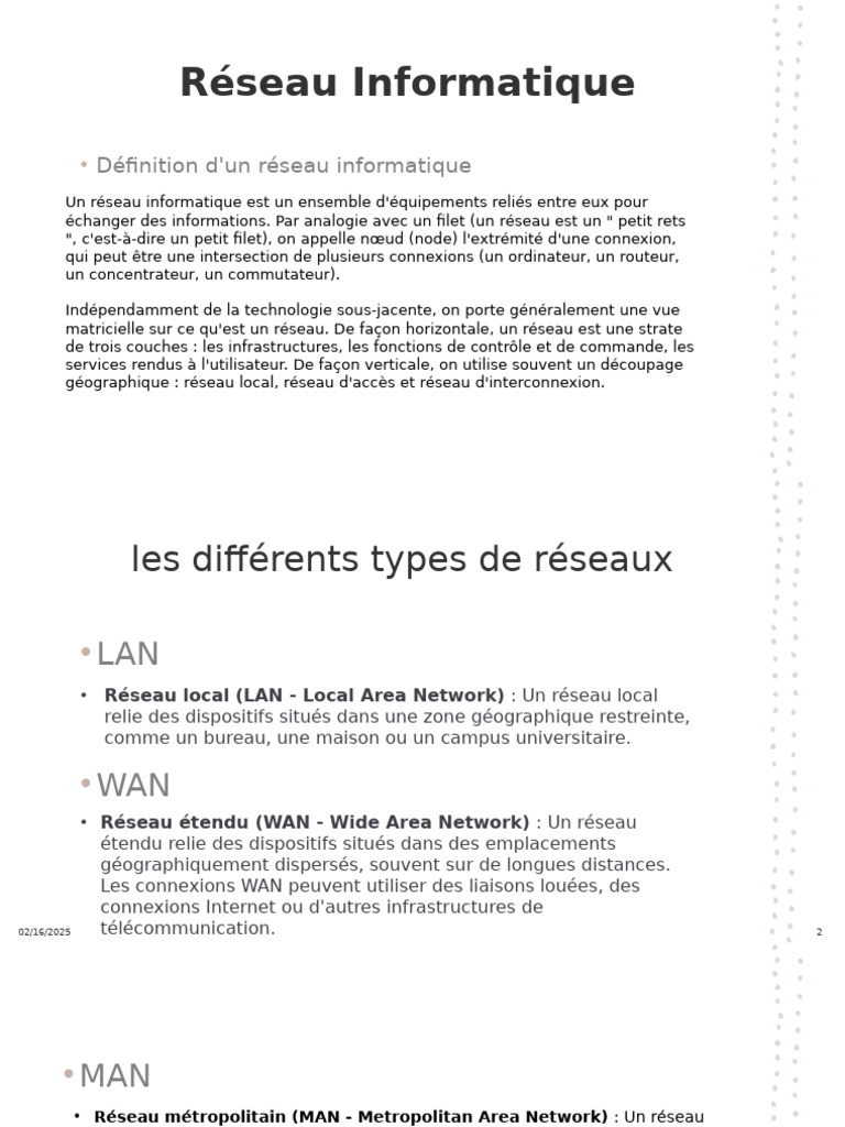 Réseau Informatique | PDF | Réseau informatique | Topologie de réseau
