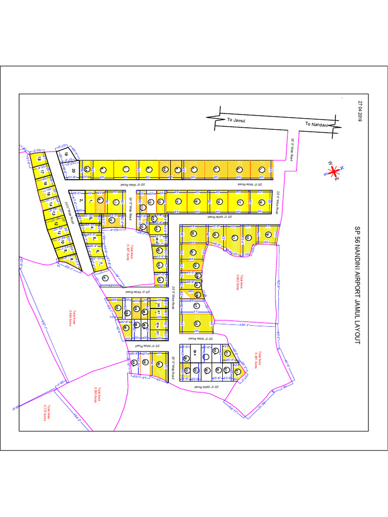 SP 56 Nandini Airport Updated Layout January 2025 | PDF