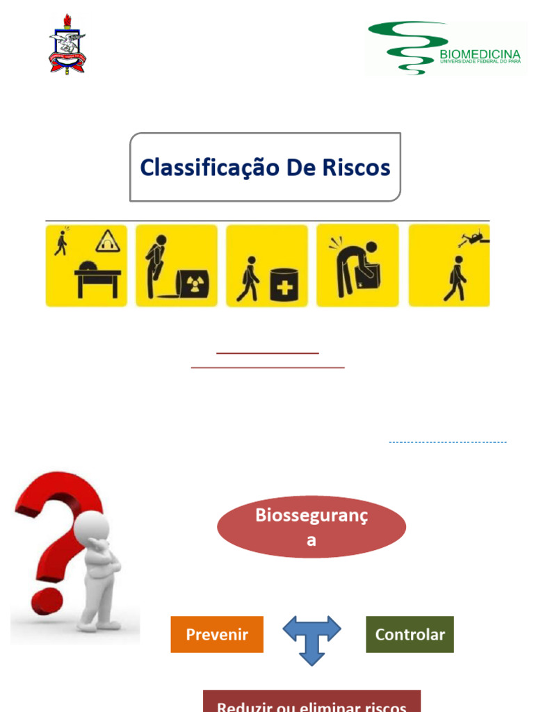 Biossegurança - Clasificação de Risco - NR32 | PDF | Vírus | Patógeno