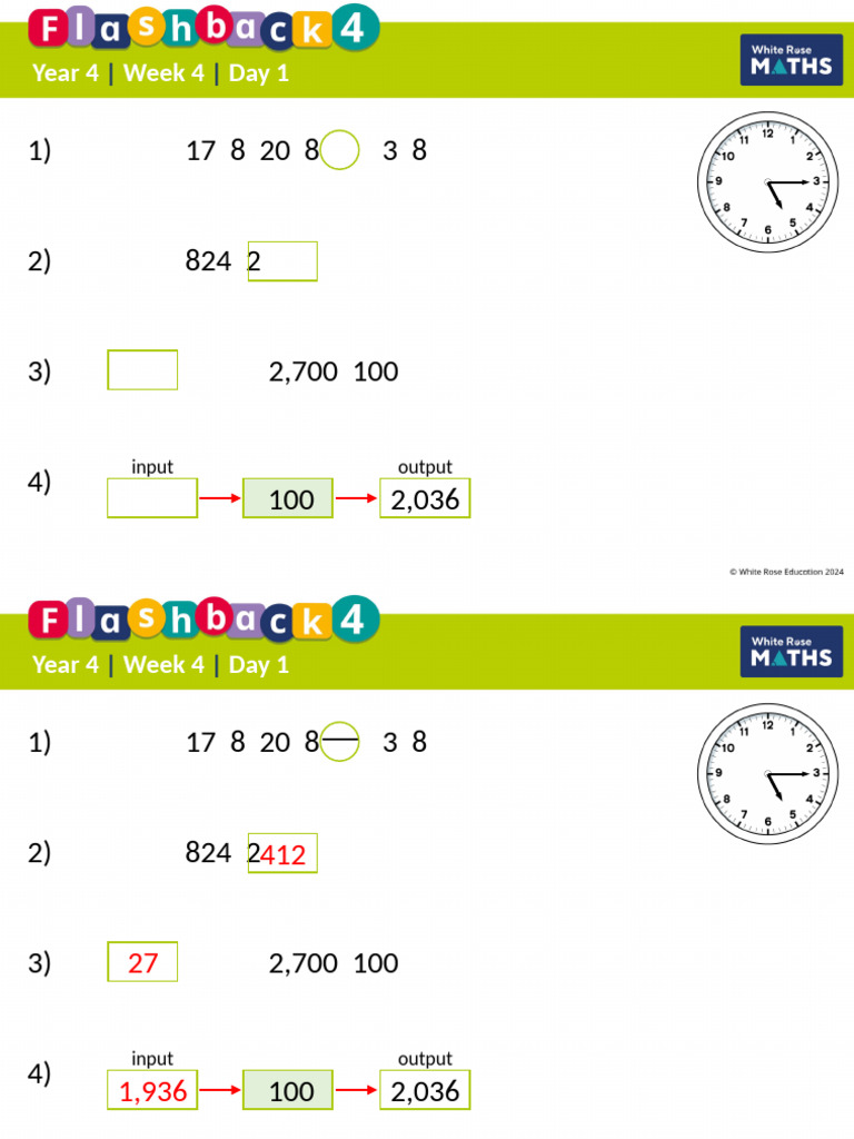 Y4 Spring Block 2 FB4 | PDF | Area | Elementary Geometry