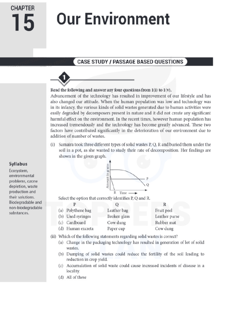 CH 15 Our Environment | PDF