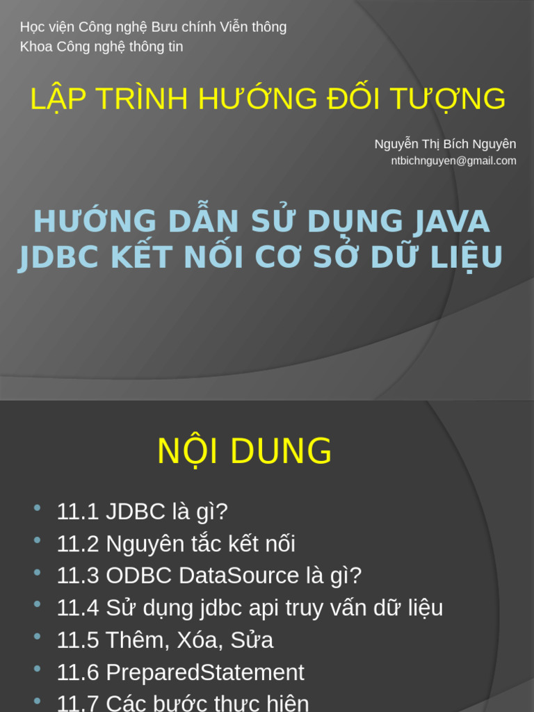 Lap Trinh Huong Doi Tuong - T10 | PDF