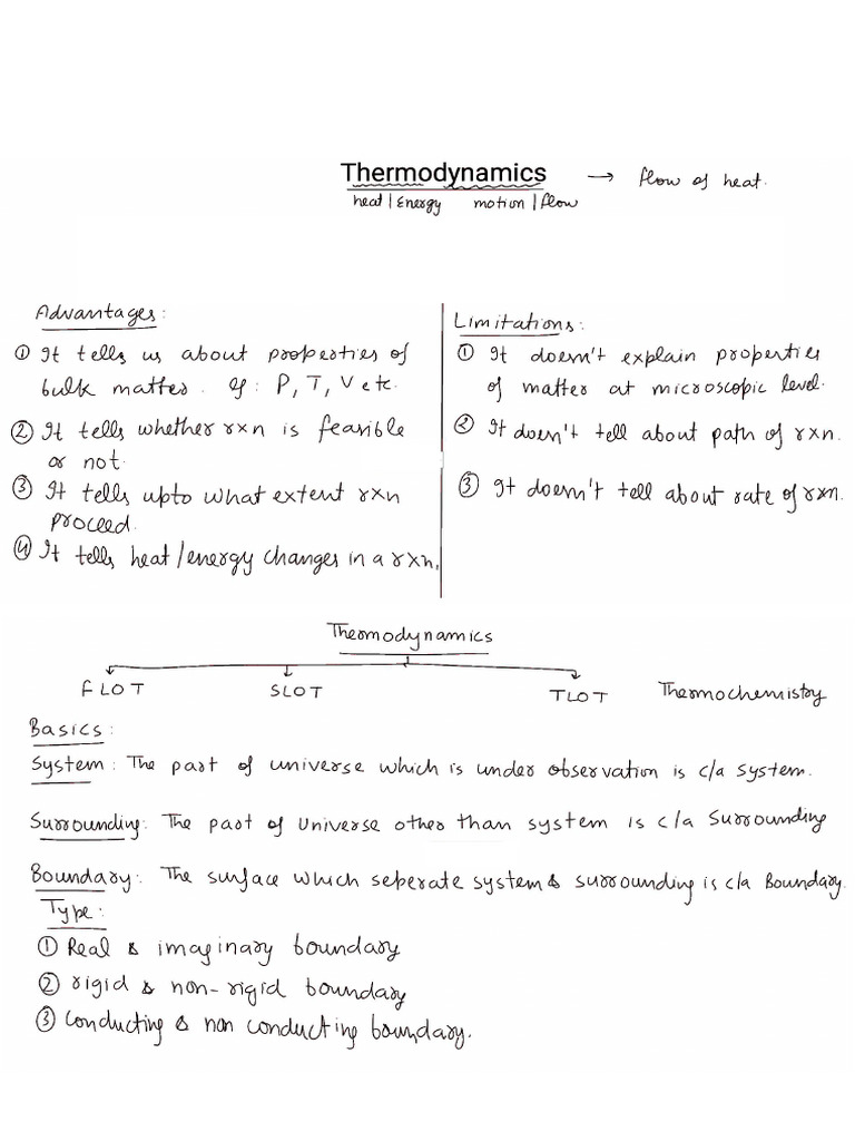 Thermodynamics | PDF | Chemistry | Physical Sciences