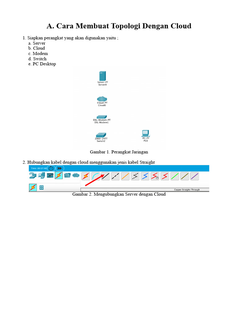 Cara Setting Cloud | PDF