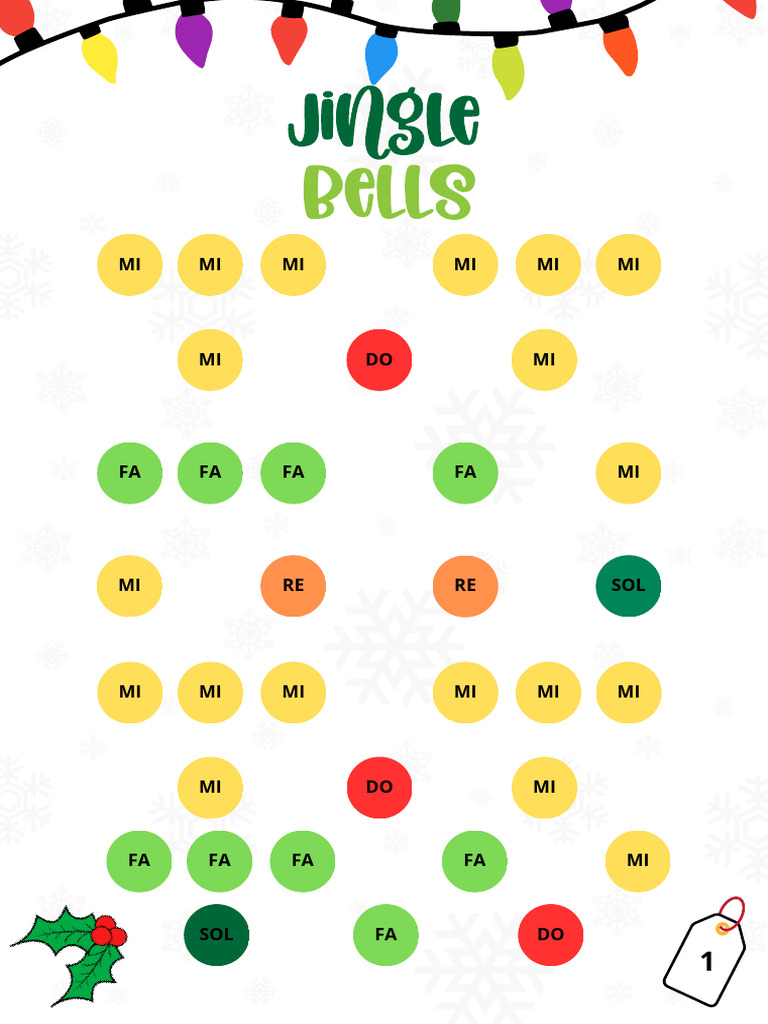 Jingle Bells Boommakers Colori | PDF