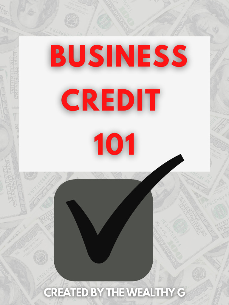 7o6w1mgqcwsienfvfkuq Business Credit Checklist 3 | PDF | Business