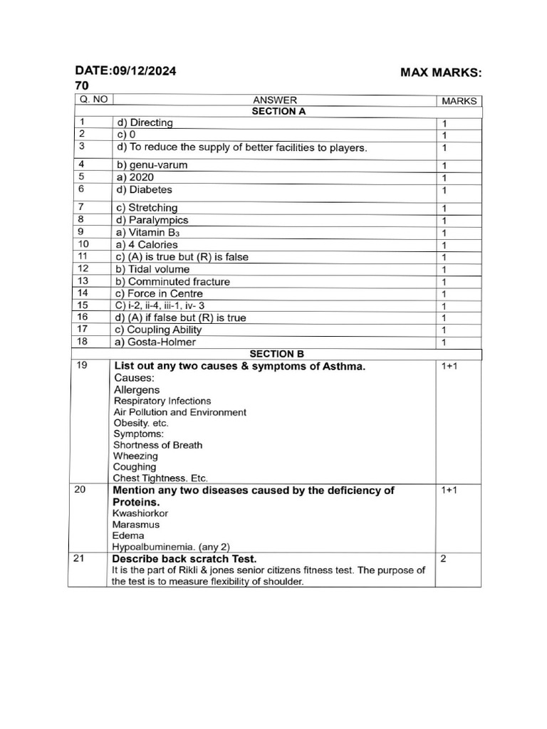 Bangalore Sahodaya Physical Edn XII QPMS 2025 set1-1 | PDF