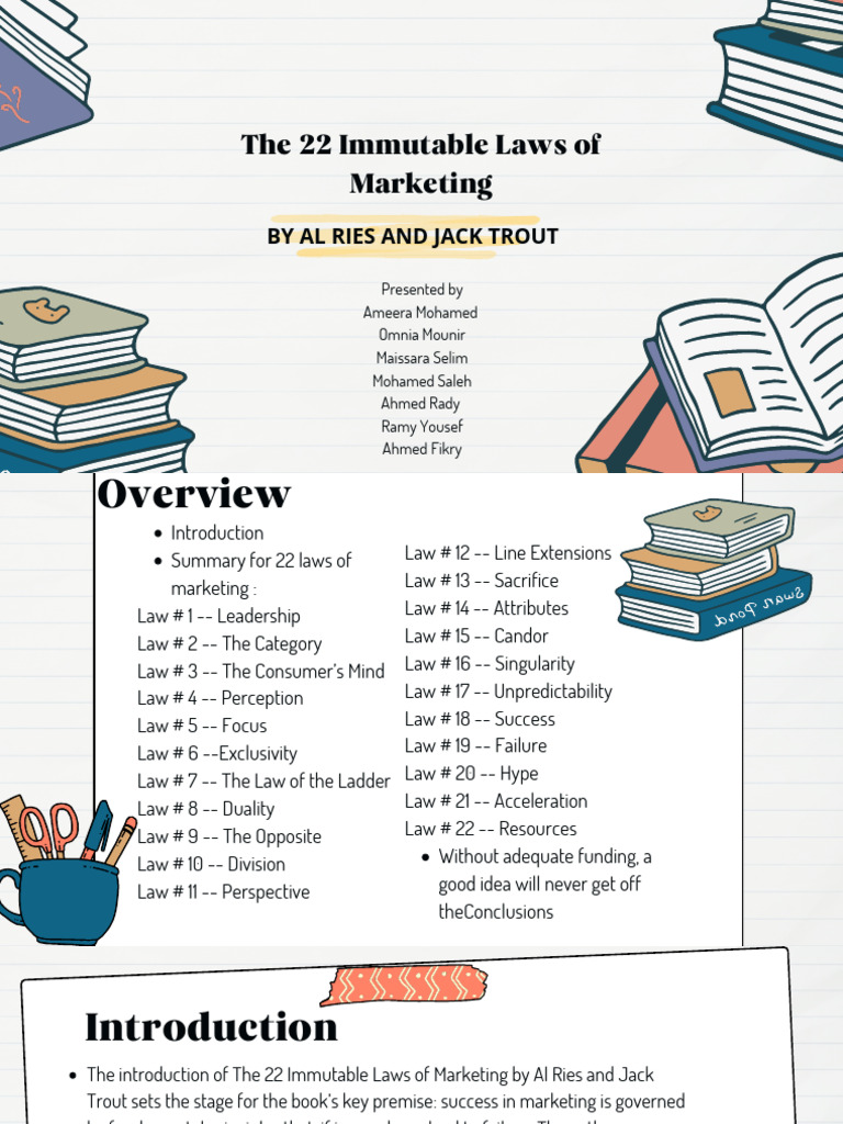Summary of 22 Immutable Laws of Marketing | PDF | Brand | Marketing
