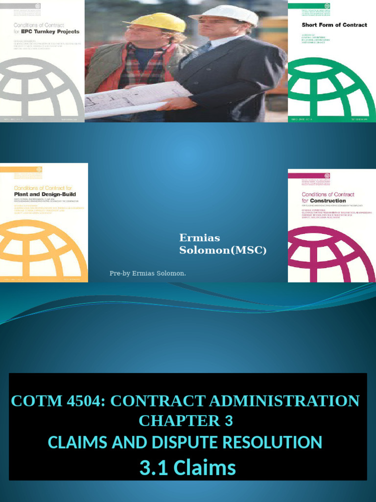 5.chapter Three One Contract Administration | PDF