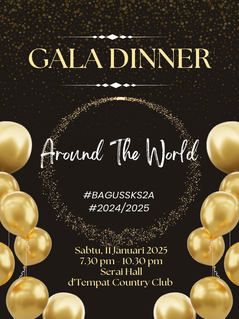 Buku Program Gala Dinner '24 | PDF